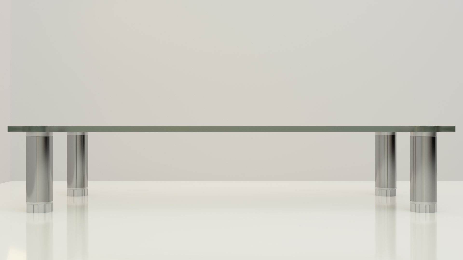 Free 3D Simple Glass Table Model - TurboSquid 1636556