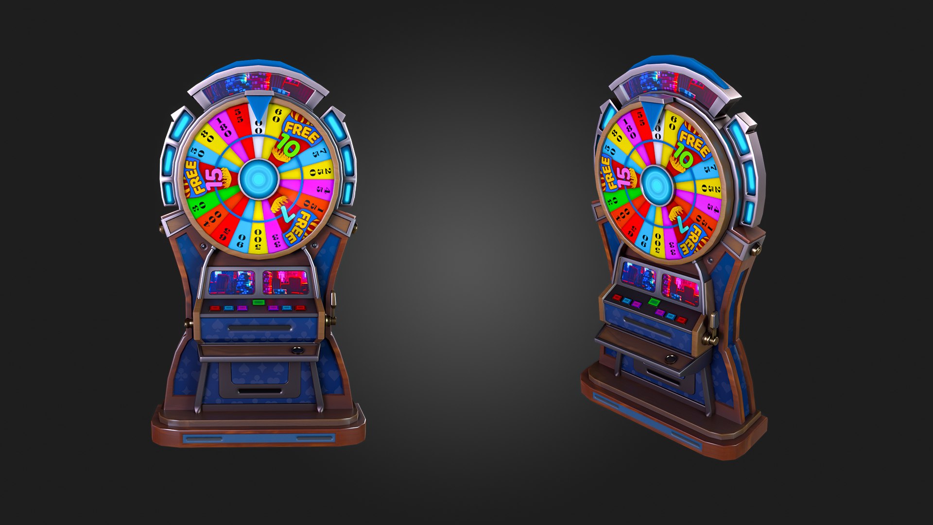 3D Lucky Spin Machine - TurboSquid 2209016