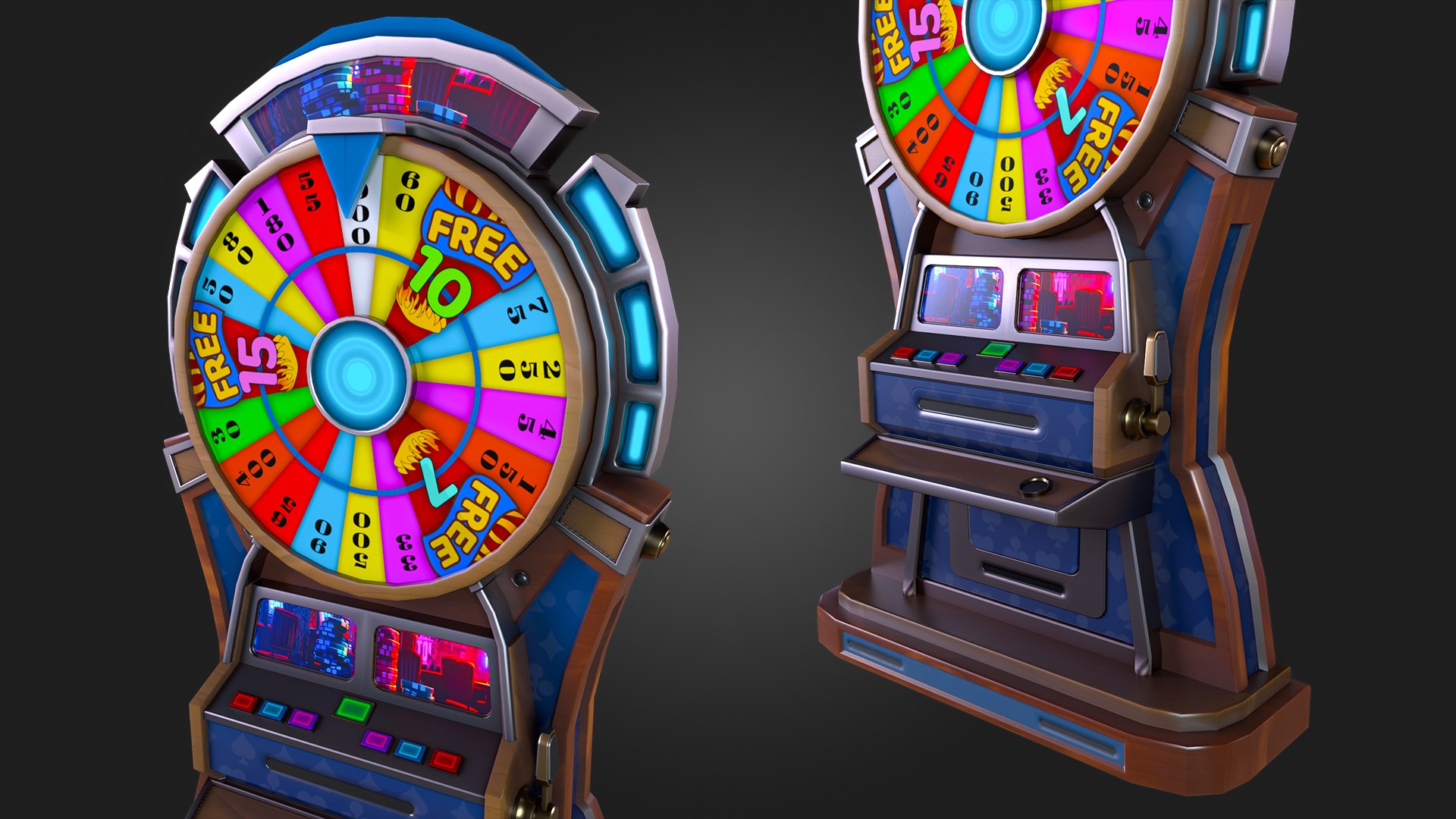 3D Lucky Spin Machine - TurboSquid 2209016