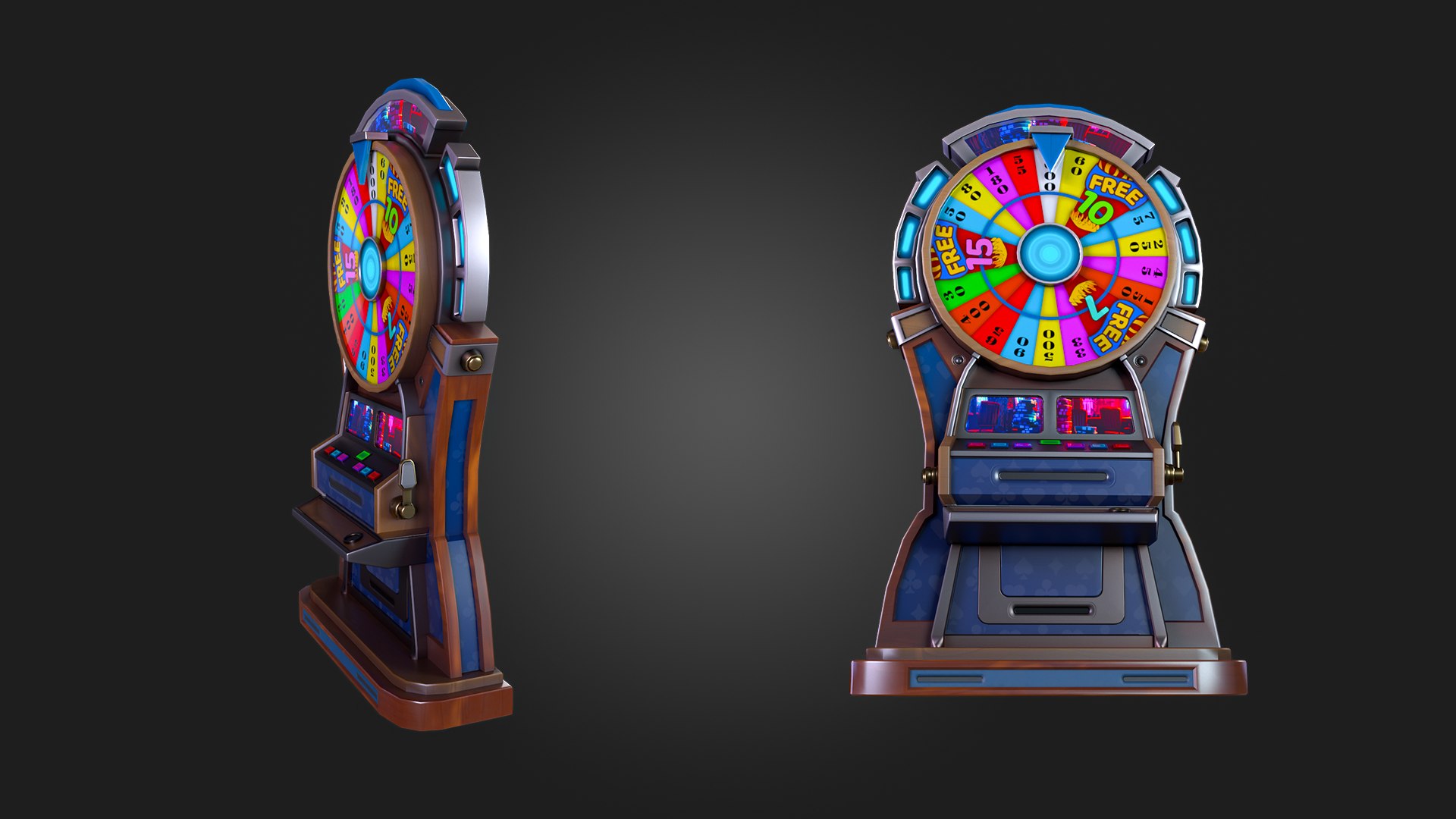 3D Lucky Spin Machine - TurboSquid 2209016