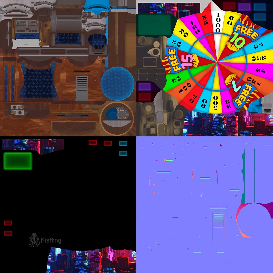3D Lucky Spin Machine - TurboSquid 2209016