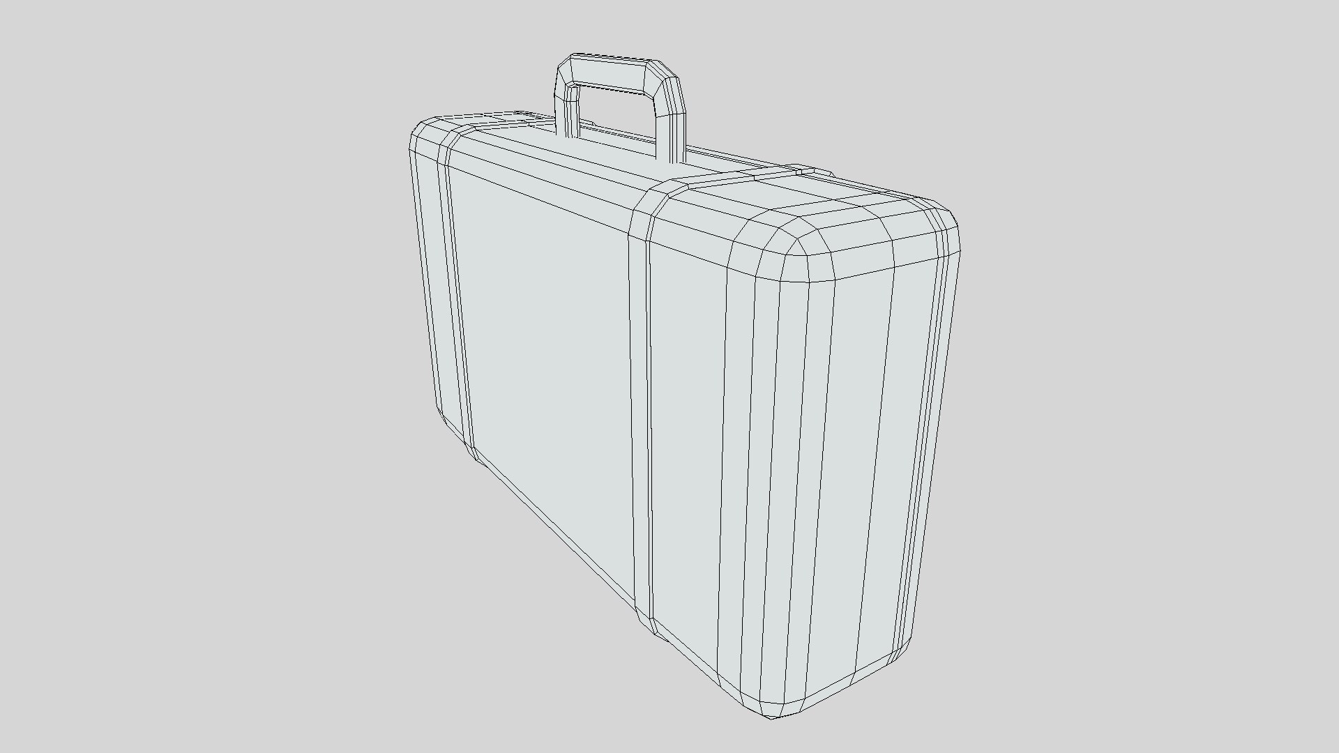 3D Low Poly Cartoon Suitcase Model - TurboSquid 1841606