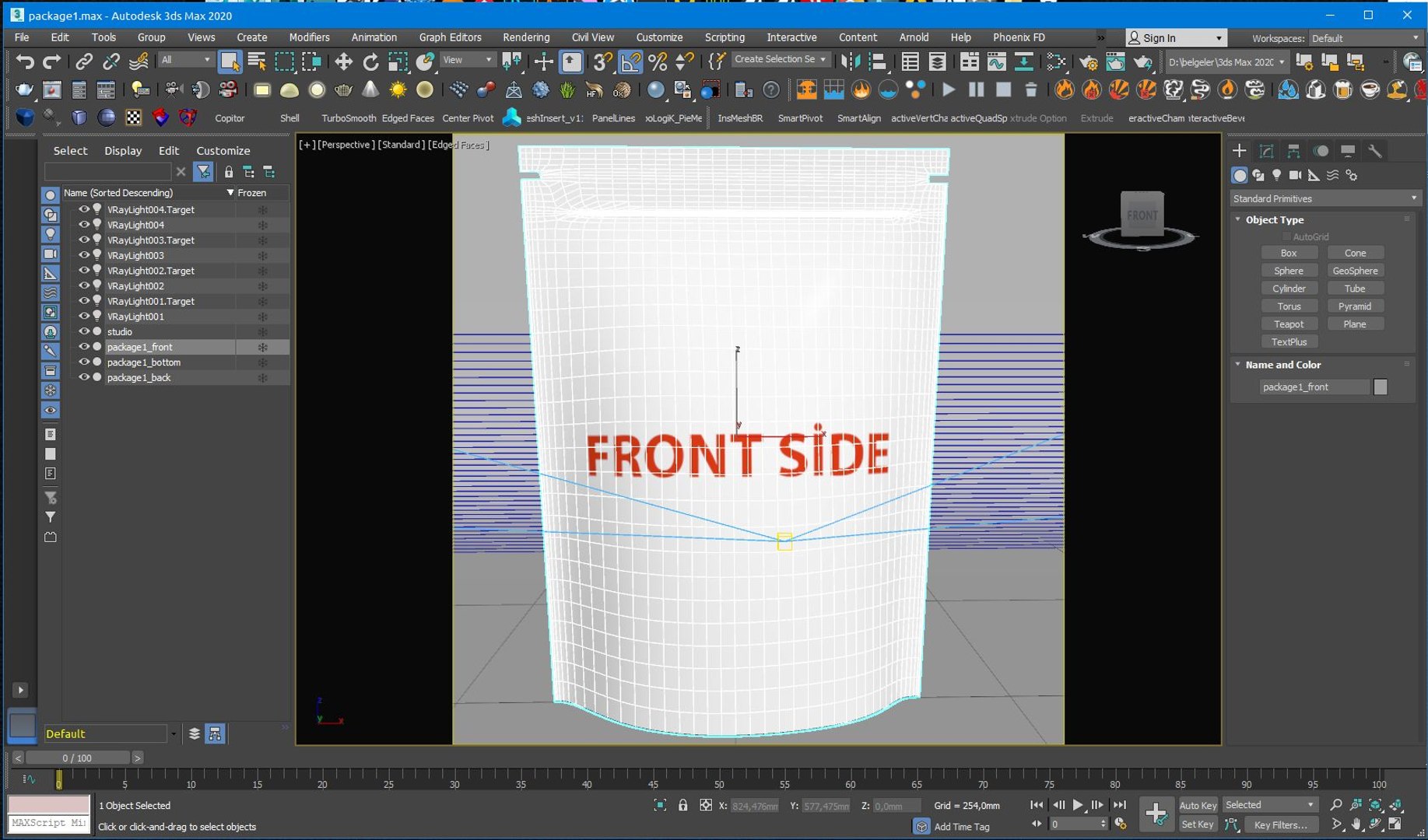 Produc packgage 3D model - TurboSquid 1447625