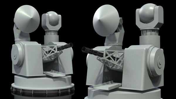 Type 730 CIWS model - TurboSquid 1803305