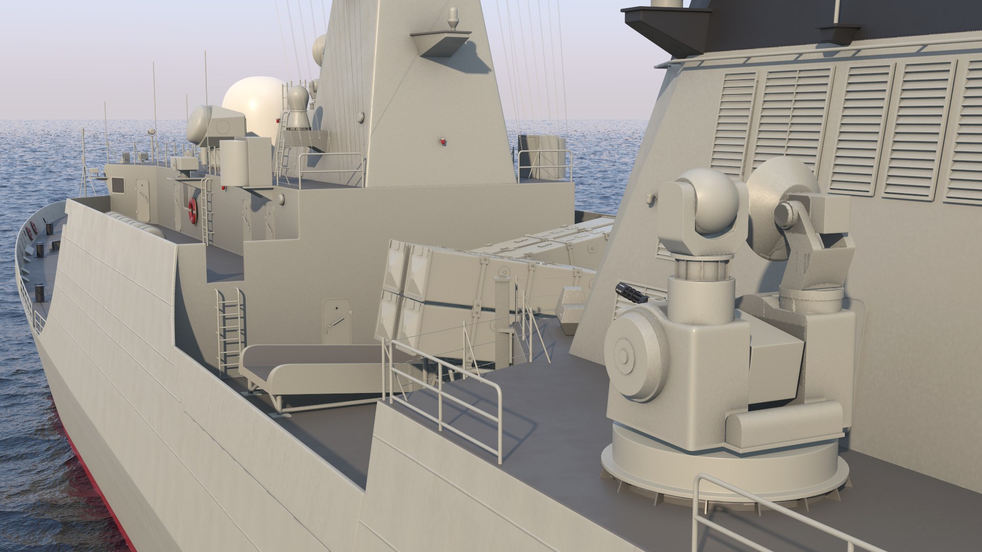 Type 730 CIWS Model - TurboSquid 1803305