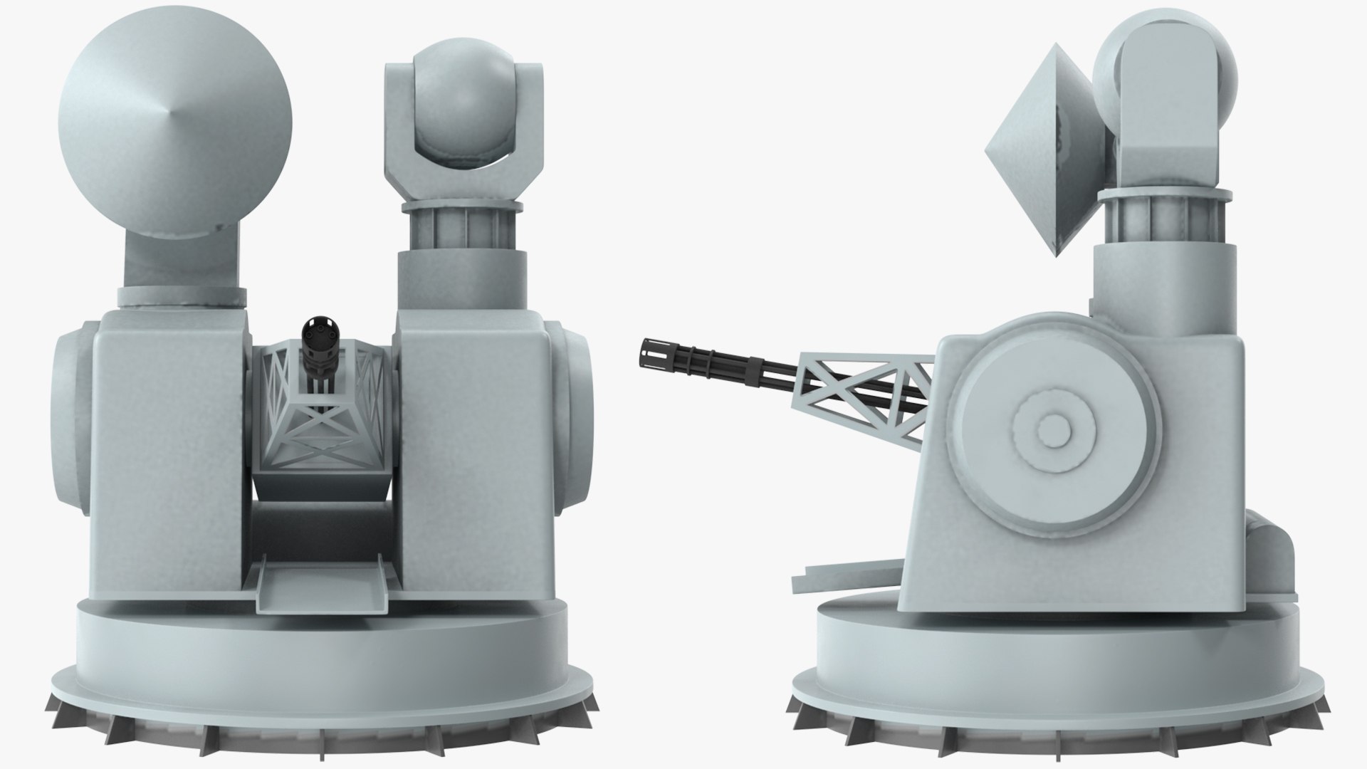 Type 730 CIWS Model - TurboSquid 1803305