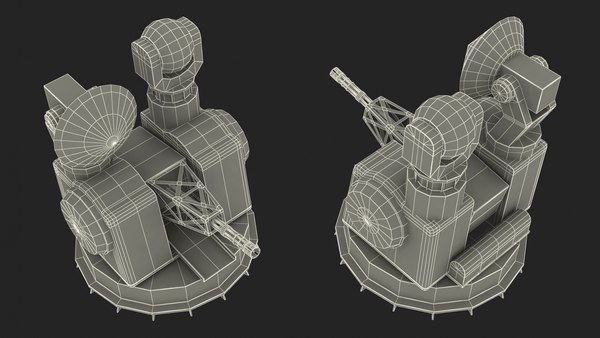 Type 730 CIWS model - TurboSquid 1803305