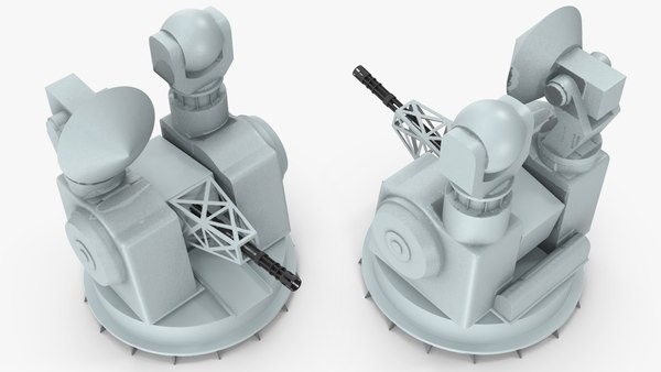 Type 730 CIWS model - TurboSquid 1803305