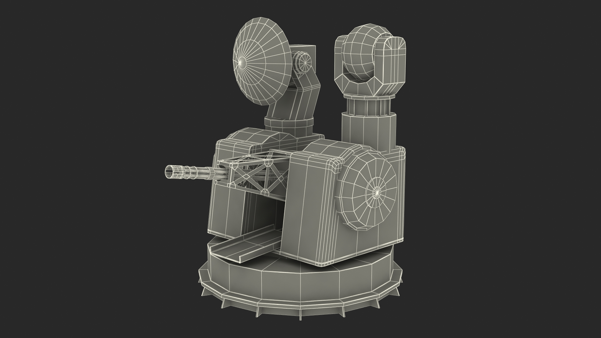 Type 730 CIWS Model - TurboSquid 1803305