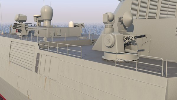 modelo 3d Tipo 730 CIWS - TurboSquid 1803305
