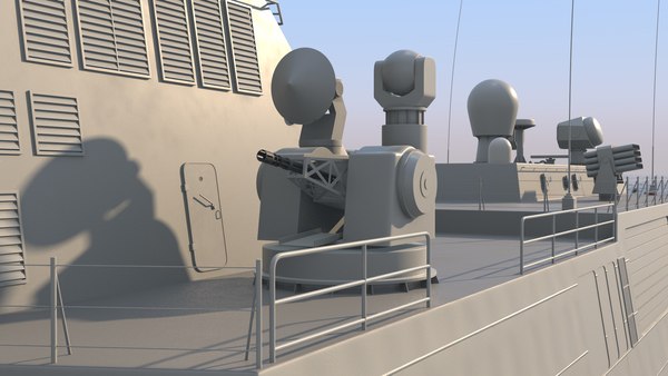 modelo 3d Tipo 730 CIWS - TurboSquid 1803305