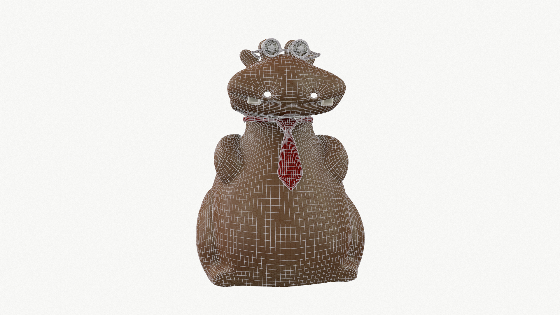3D Cartoon Hippo - TurboSquid 1790251