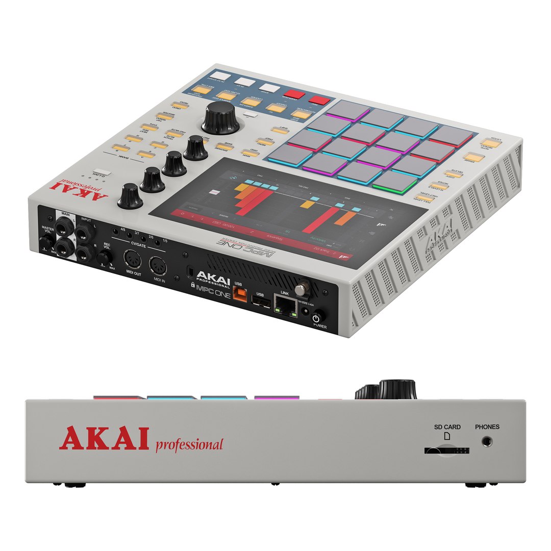 Akai Mpc One 3D Model - TurboSquid 2175803