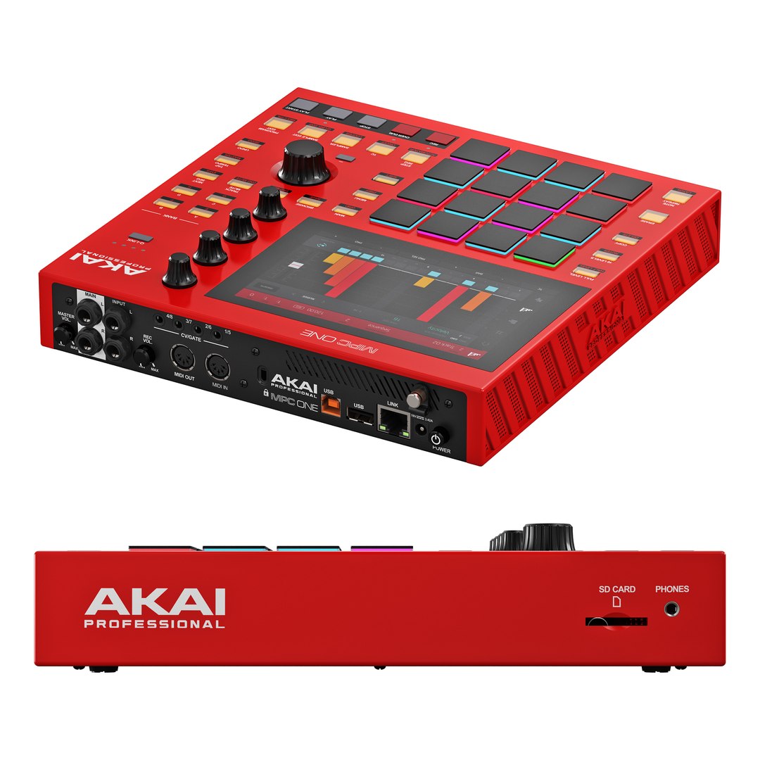 Akai Mpc One 3D Model - TurboSquid 2175803