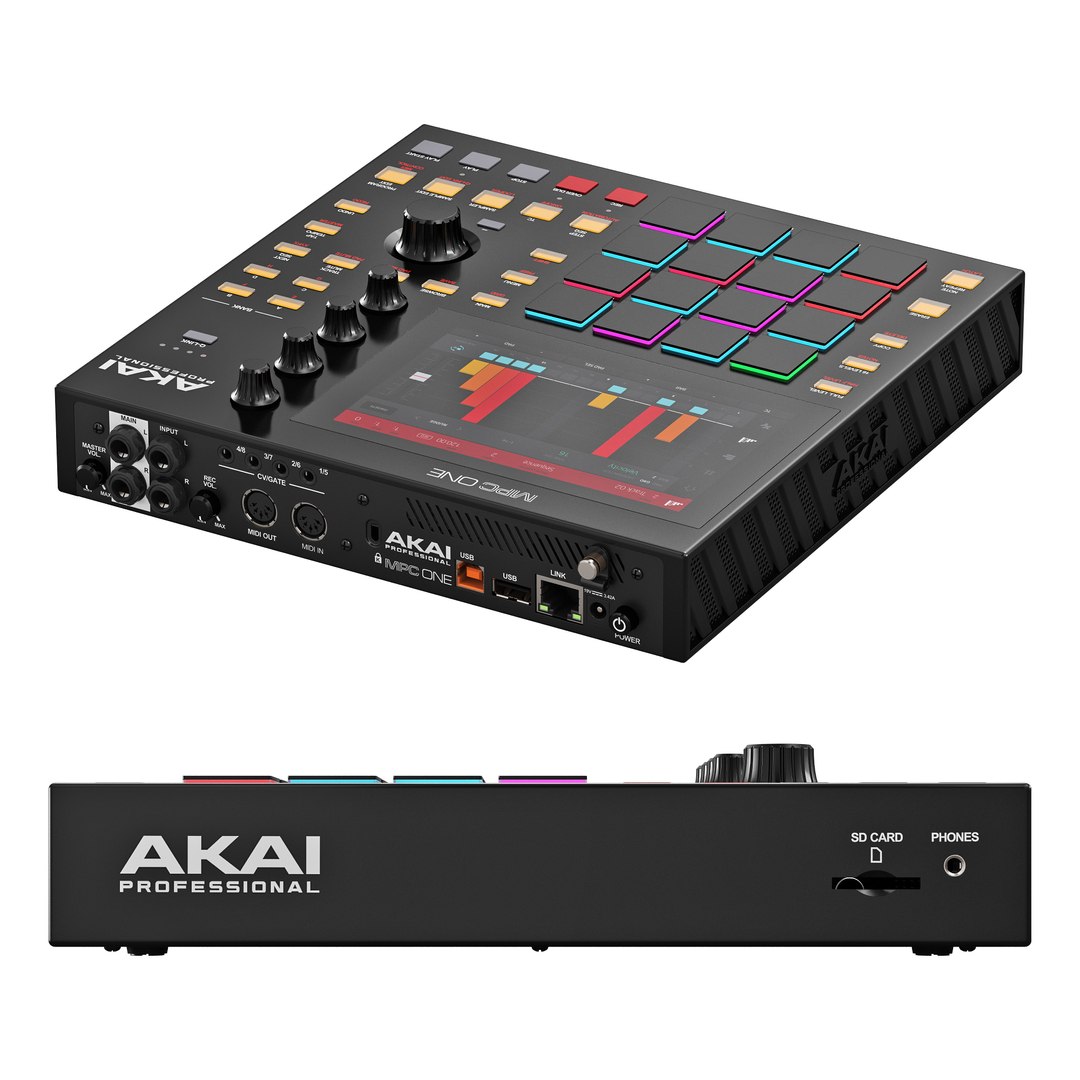 Akai Mpc One 3D Model - TurboSquid 2175803