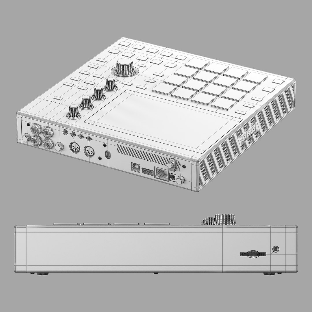 Akai Mpc One 3D Model - TurboSquid 2175803