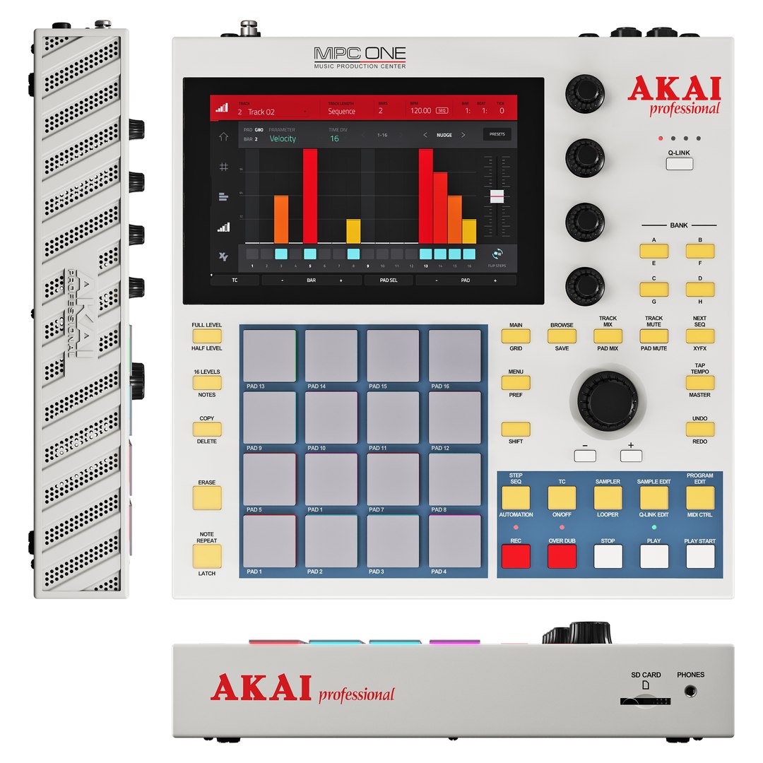 Akai Mpc One 3D Model - TurboSquid 2175803