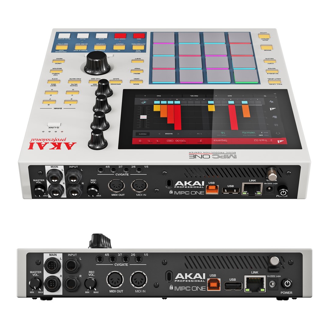 Akai Mpc One 3D Model - TurboSquid 2175803