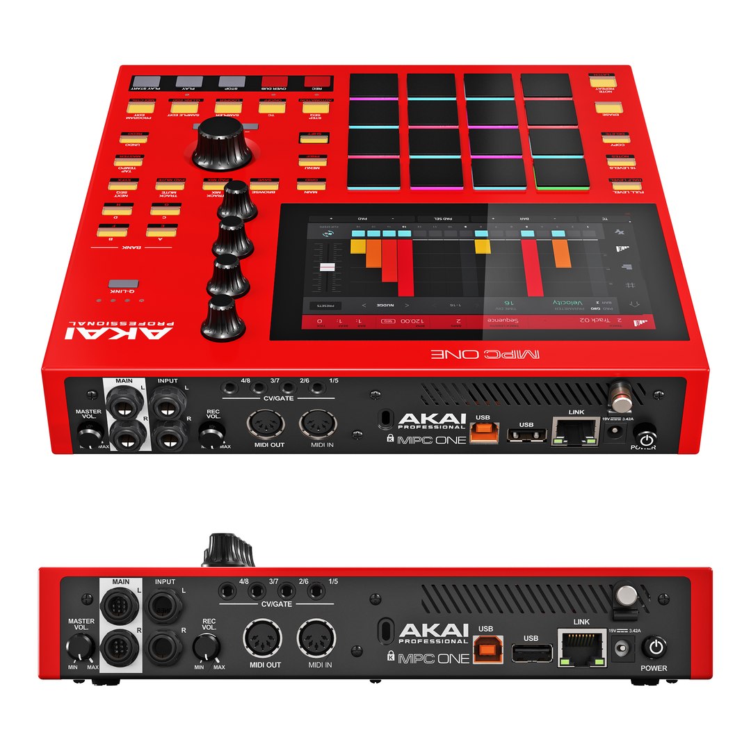 Akai Mpc One 3D Model - TurboSquid 2175803