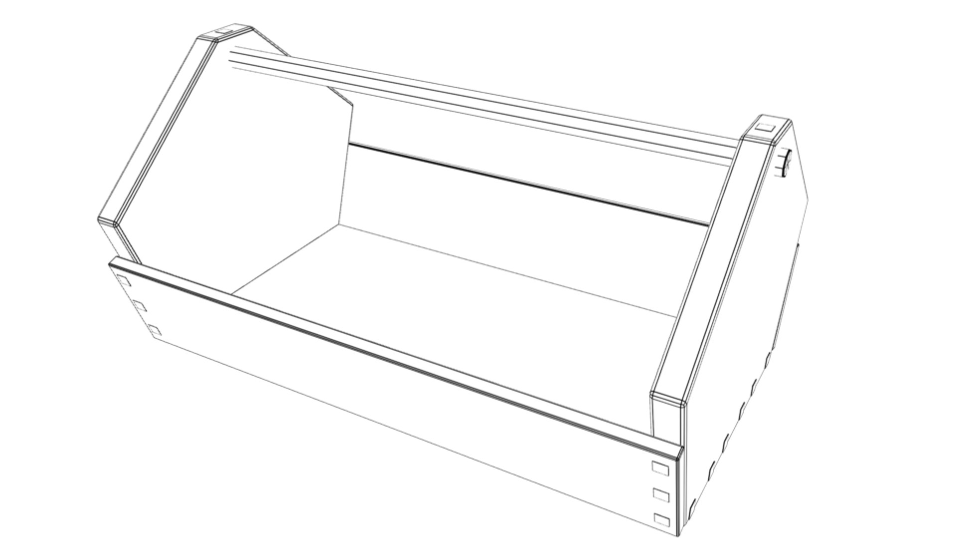 Wooden Toolbox model - TurboSquid 1729789