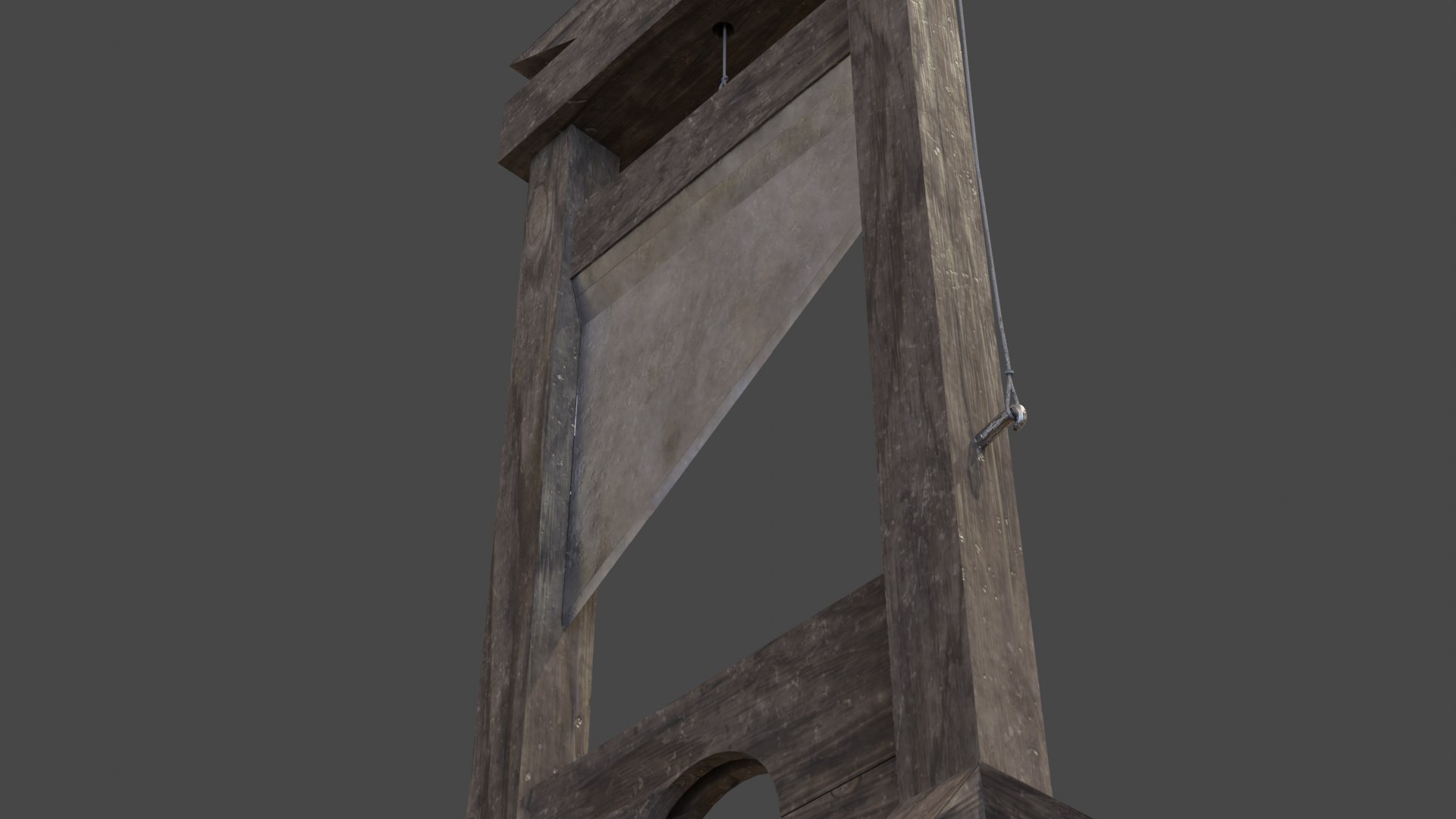 Guillotine 3D Model - TurboSquid 2148620
