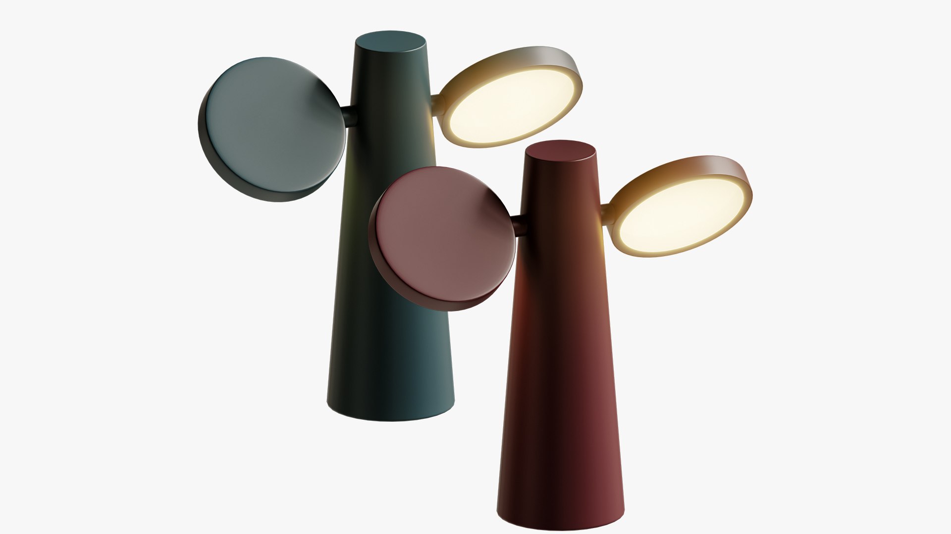 3D Table Lamp Baladeuse Oto Fermob - TurboSquid 2216781