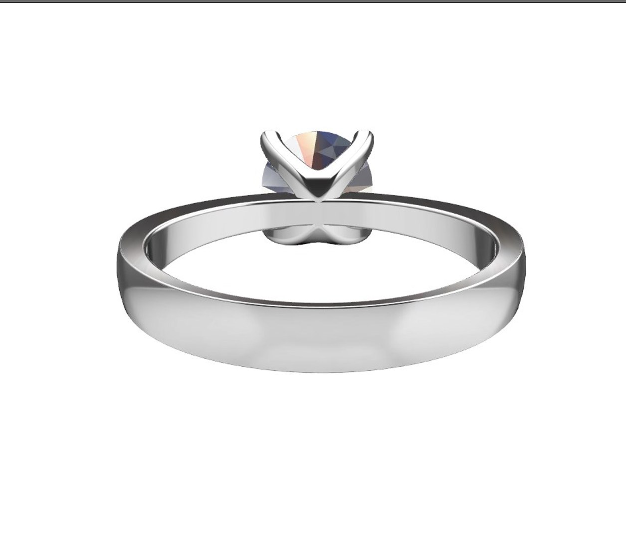 3D solitaire diamond ring cad - TurboSquid 1650445