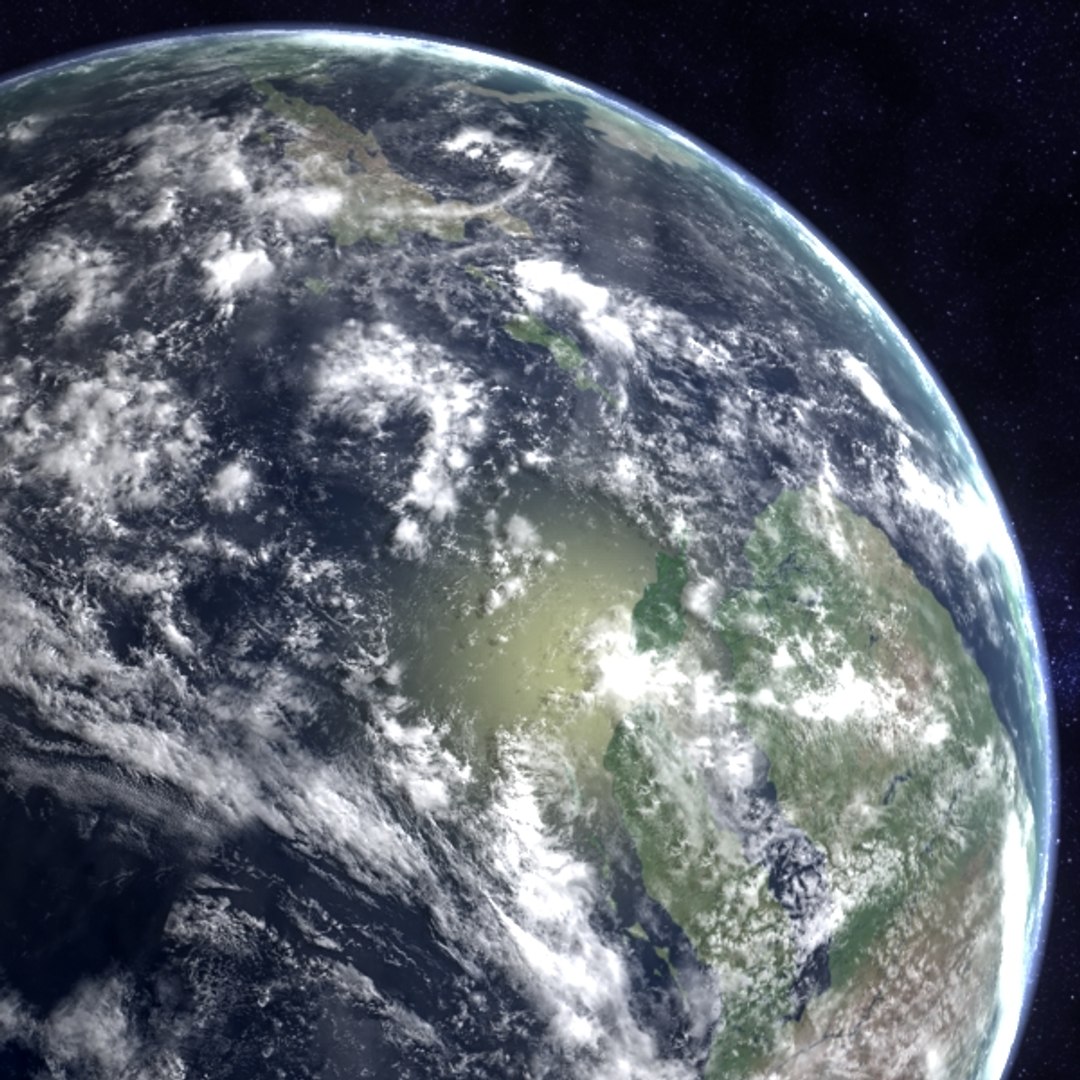 cretaceous earth late 3d max