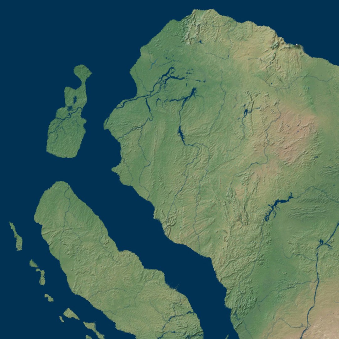 cretaceous earth late 3d max
