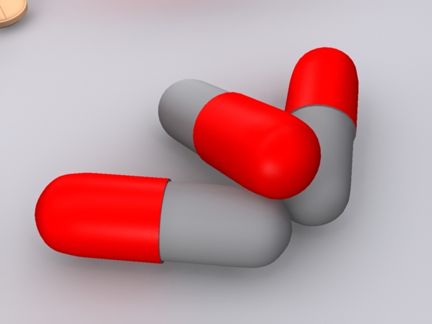 3d Medicine Pills Model