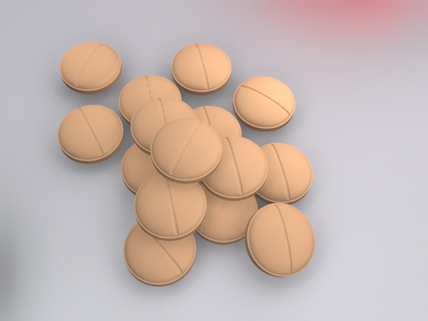 3d Medicine Pills Model