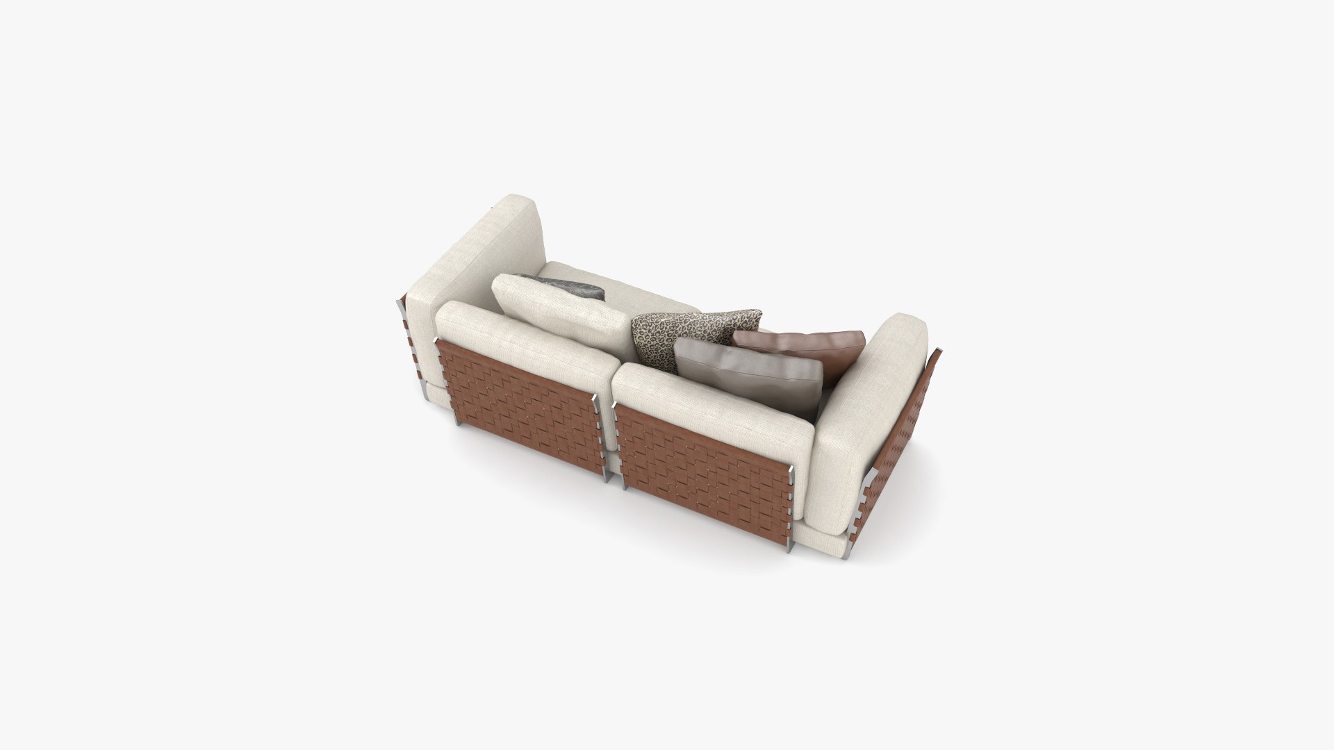 Flexform Cestone Sofa 3D Model - TurboSquid 2127465