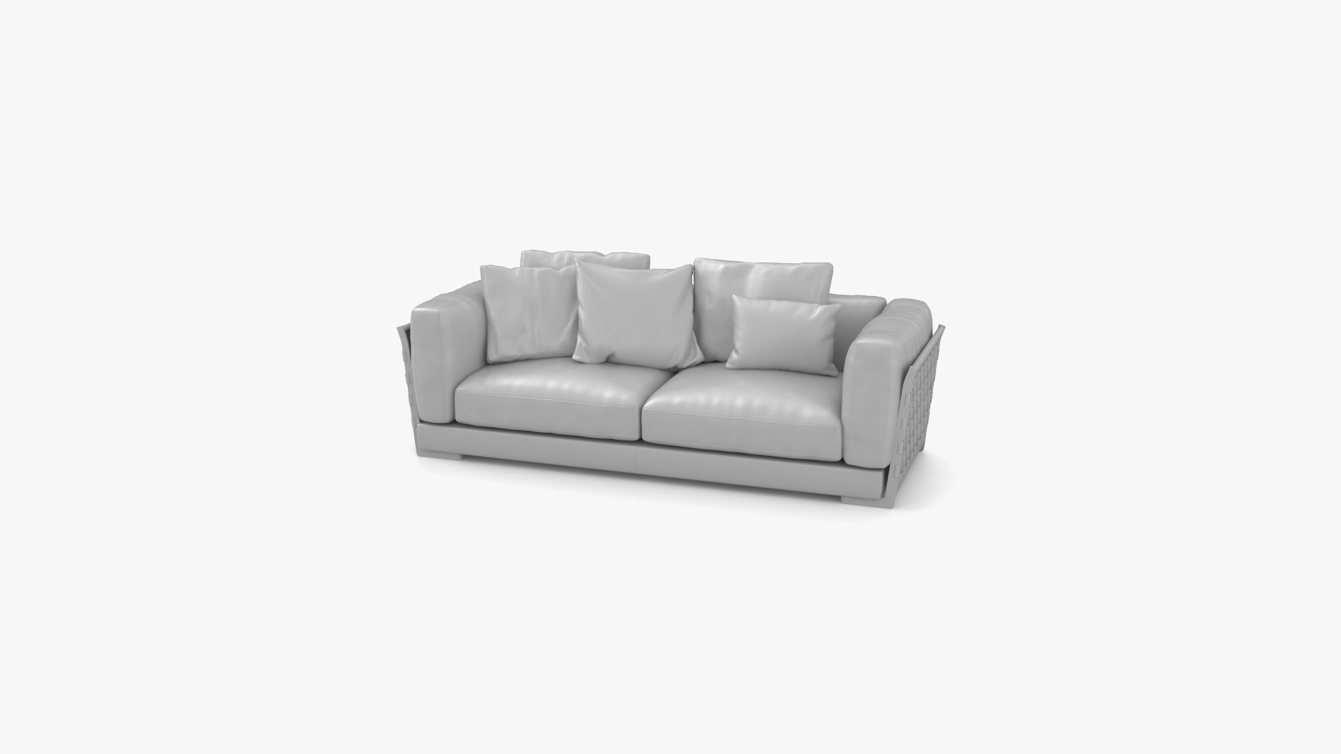 Flexform Cestone Sofa 3D Model - TurboSquid 2127465