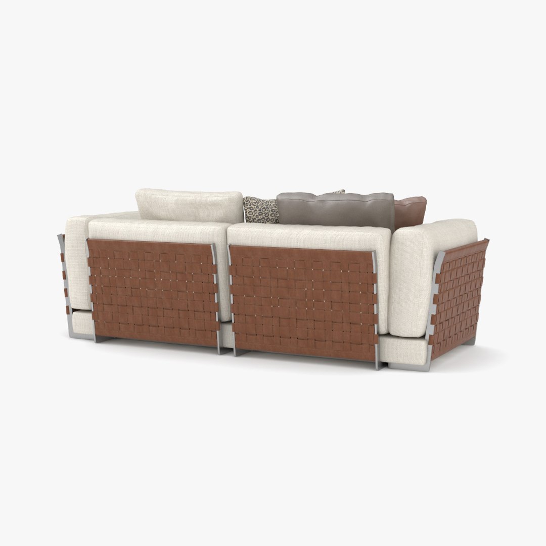 Flexform Cestone Sofa 3D Model - TurboSquid 2127465