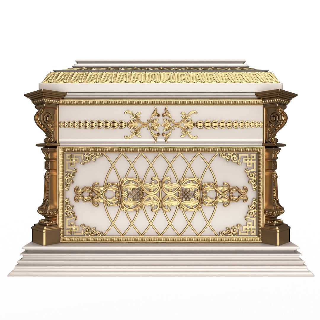 Chest 07 White 3D Model - TurboSquid 2242799