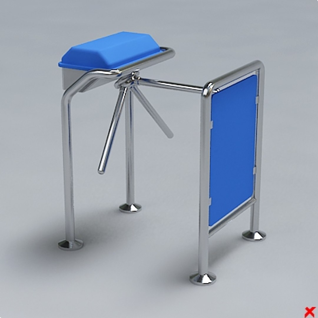 Turnstile 3d Max
