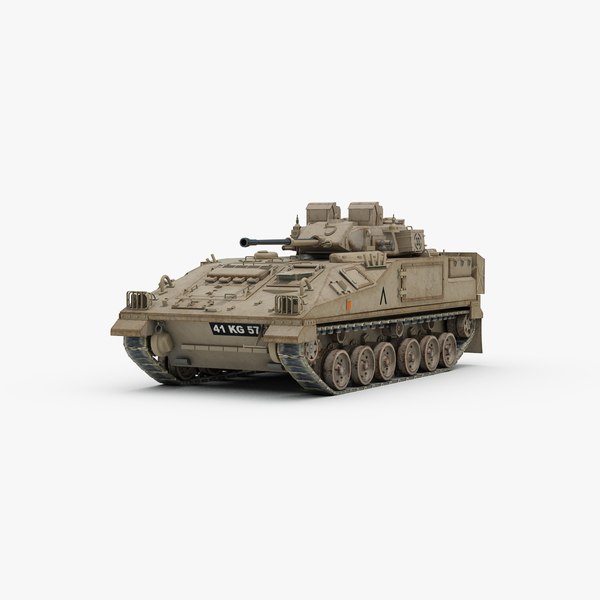 3d british challenger 2 mbt model