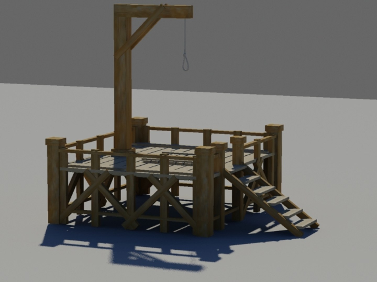 Gallows 3d Model