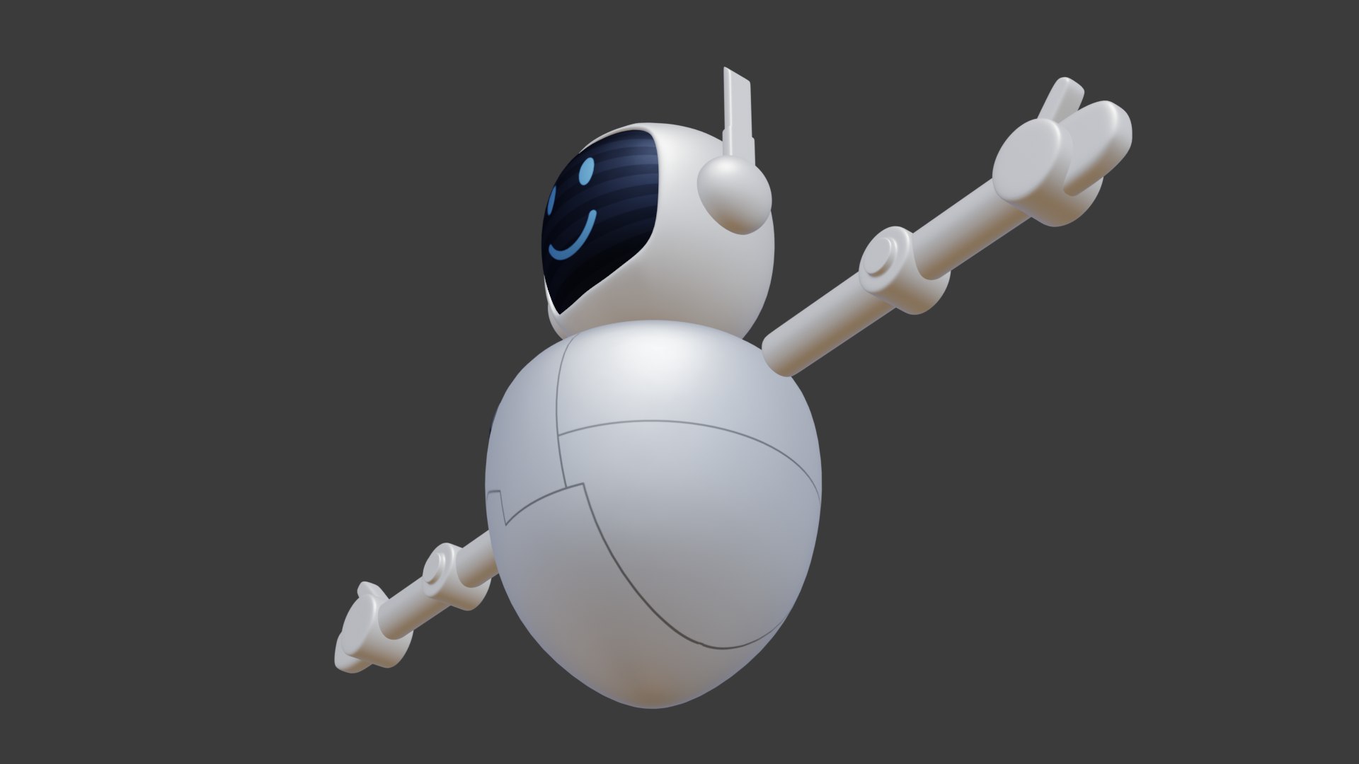 Robot Character Rigged 3D Model - TurboSquid 2076898
