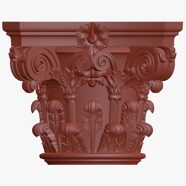 Column capitel 2 3D model - TurboSquid 1189654
