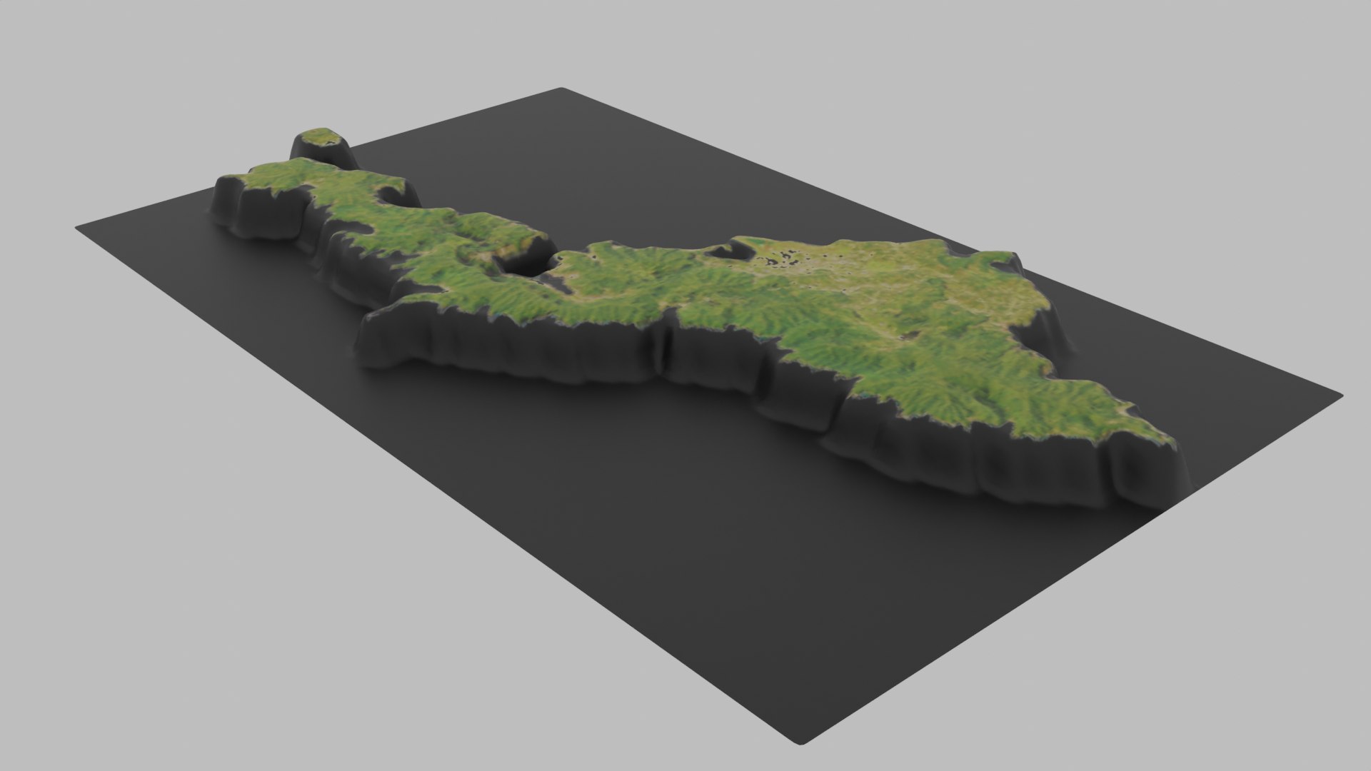 3D American-Samoa Map model - TurboSquid 2068746