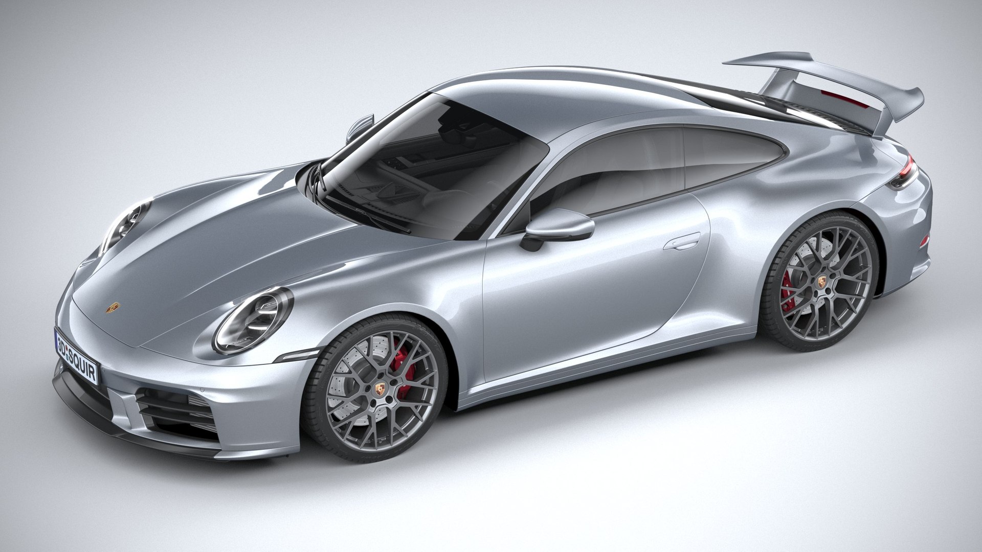 Porsche 911 Carrera Aerokit 2025 3D Model - TurboSquid 2267567