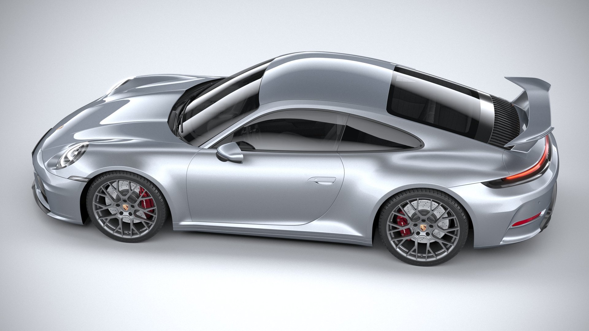 Porsche 911 Carrera Aerokit 2025 3D Model - TurboSquid 2267567