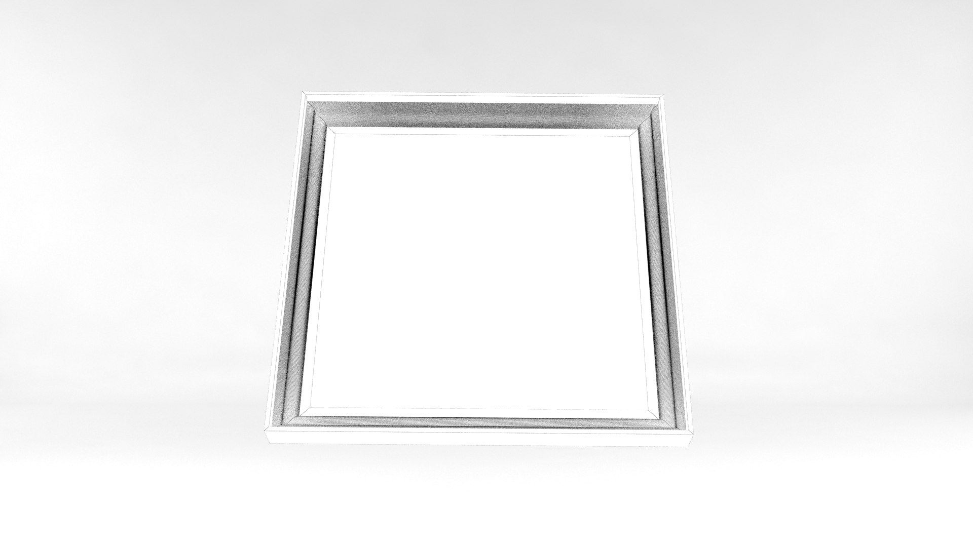 3D Square Frame V1 Model - TurboSquid 1784540