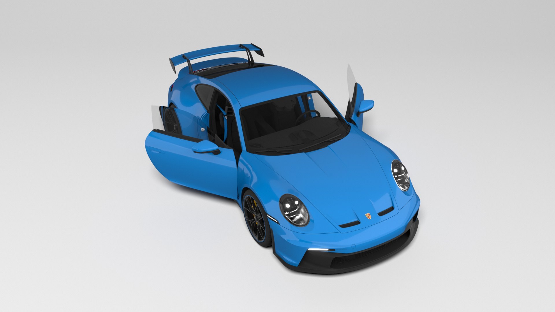 Porsche 911 GT3 3D Model - TurboSquid 2422483