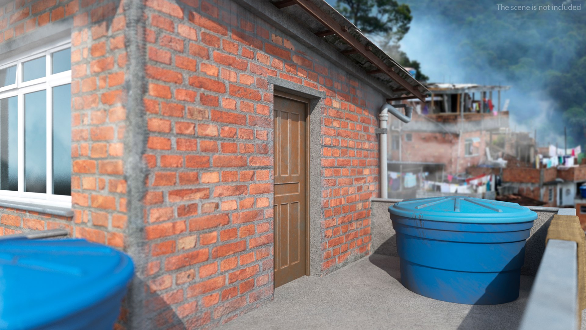 Messy Brazilian Favela Shack Old 3D model - TurboSquid 2079624