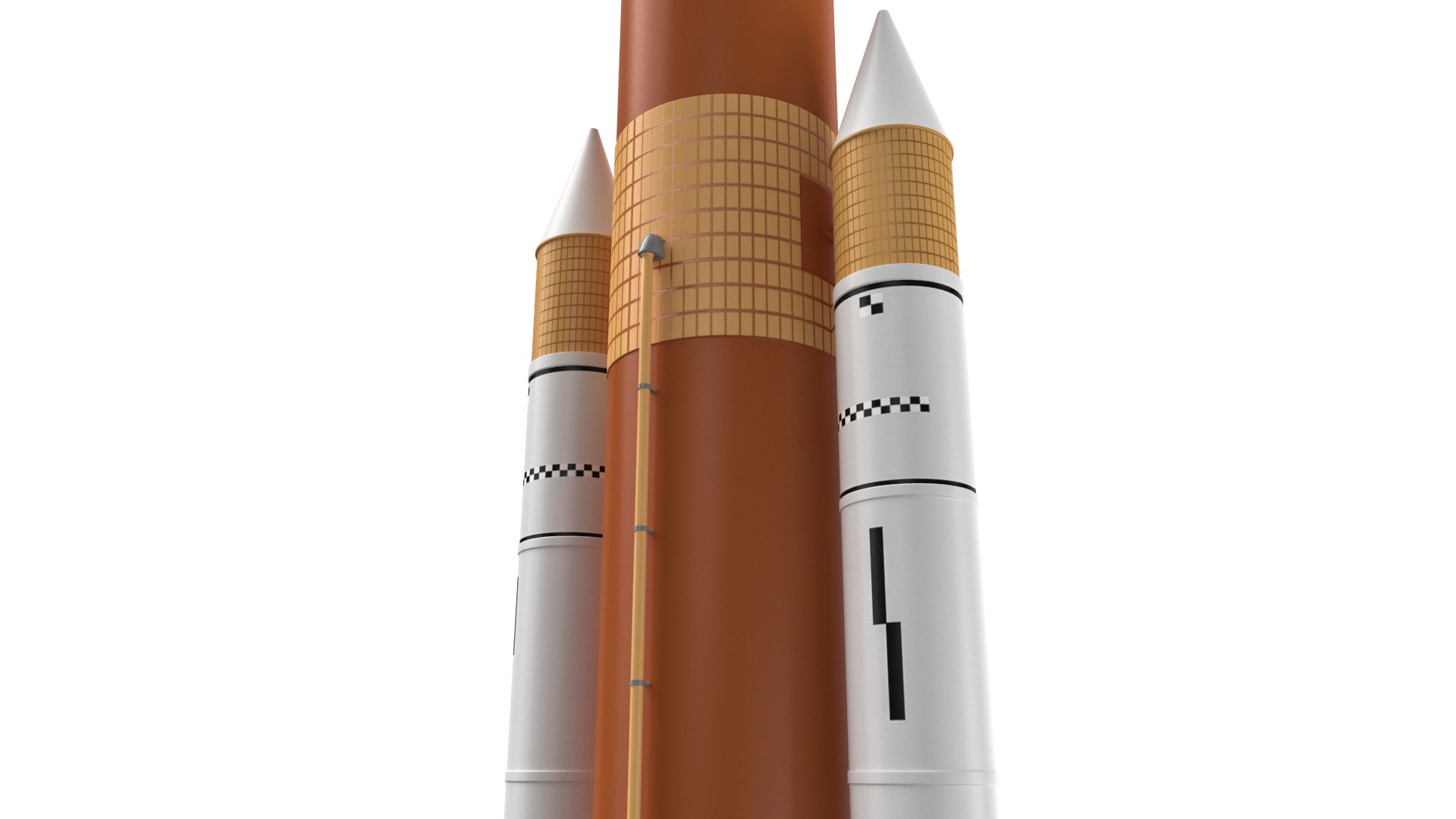 Sls Block 1 Rocket 3D Model - TurboSquid 1465892