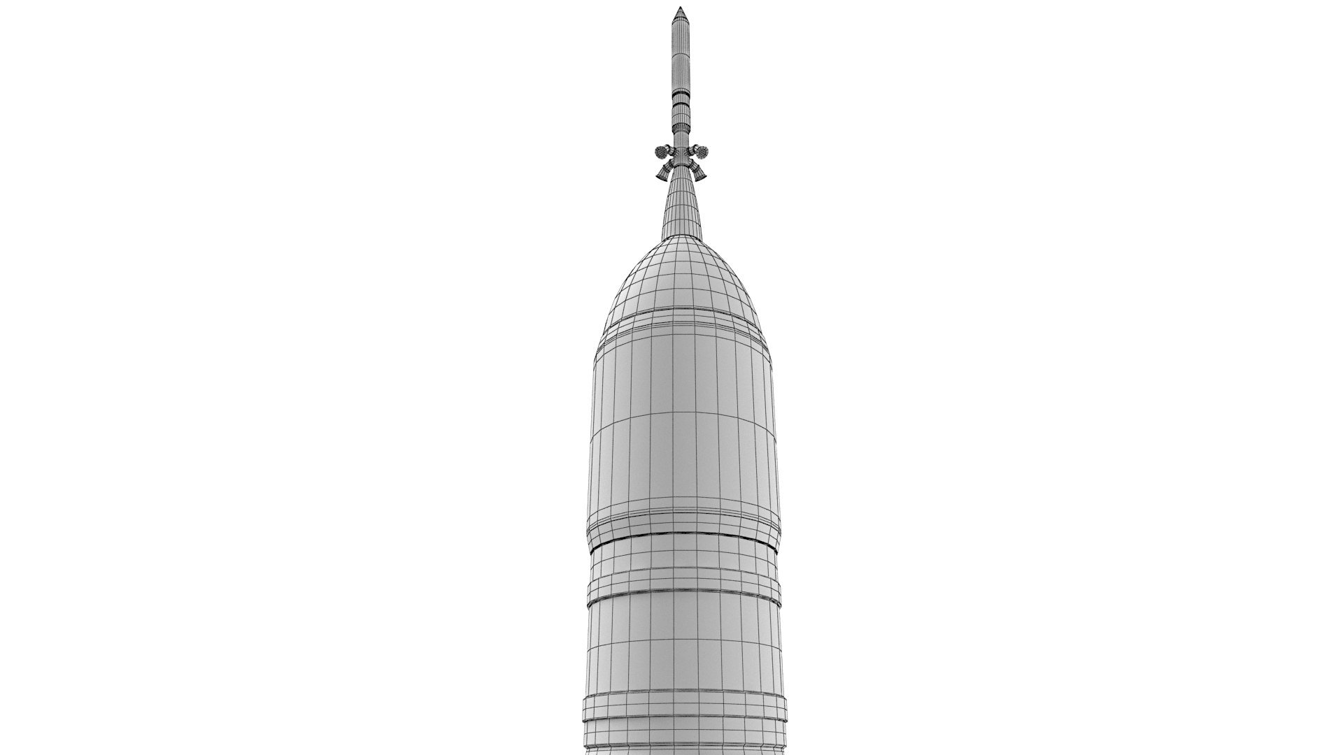Sls block 1 rocket 3D model - TurboSquid 1465892