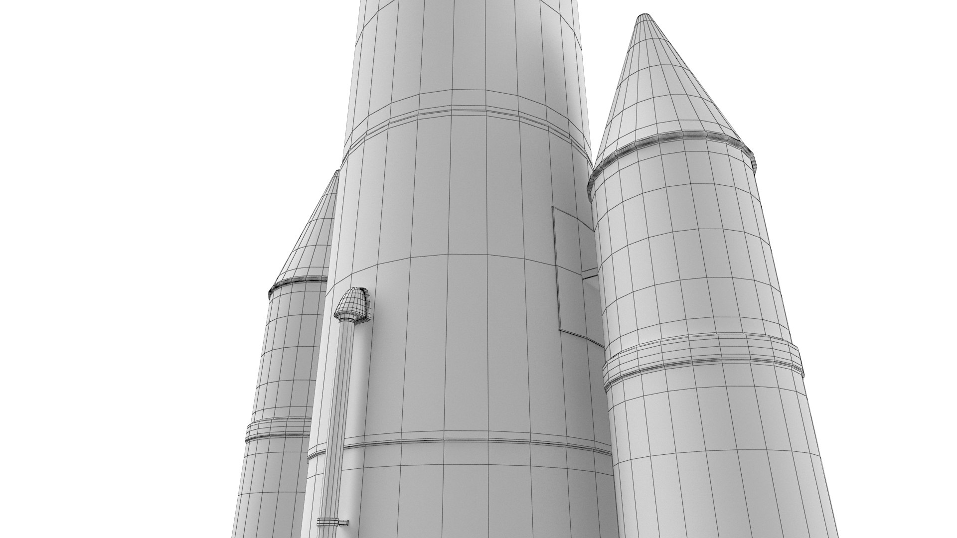 Sls Block 1 Rocket 3D Model - TurboSquid 1465892