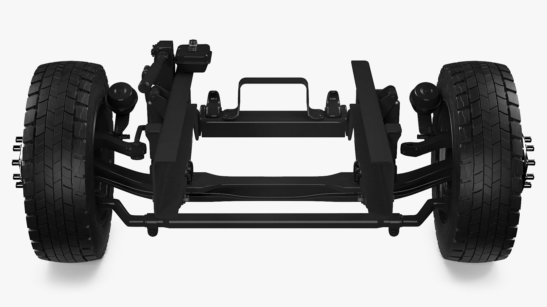 Truck chassis 3 3D model - TurboSquid 1676747